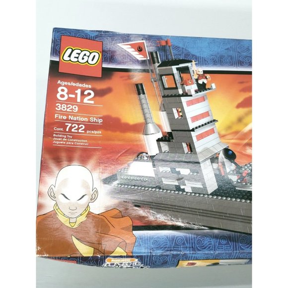 Lego | Games | Lego 3829 Avatar Fire Nation Ship New In Factory Sealed ...